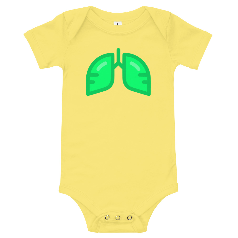 Neon Green Icon Baby Bodysuit
